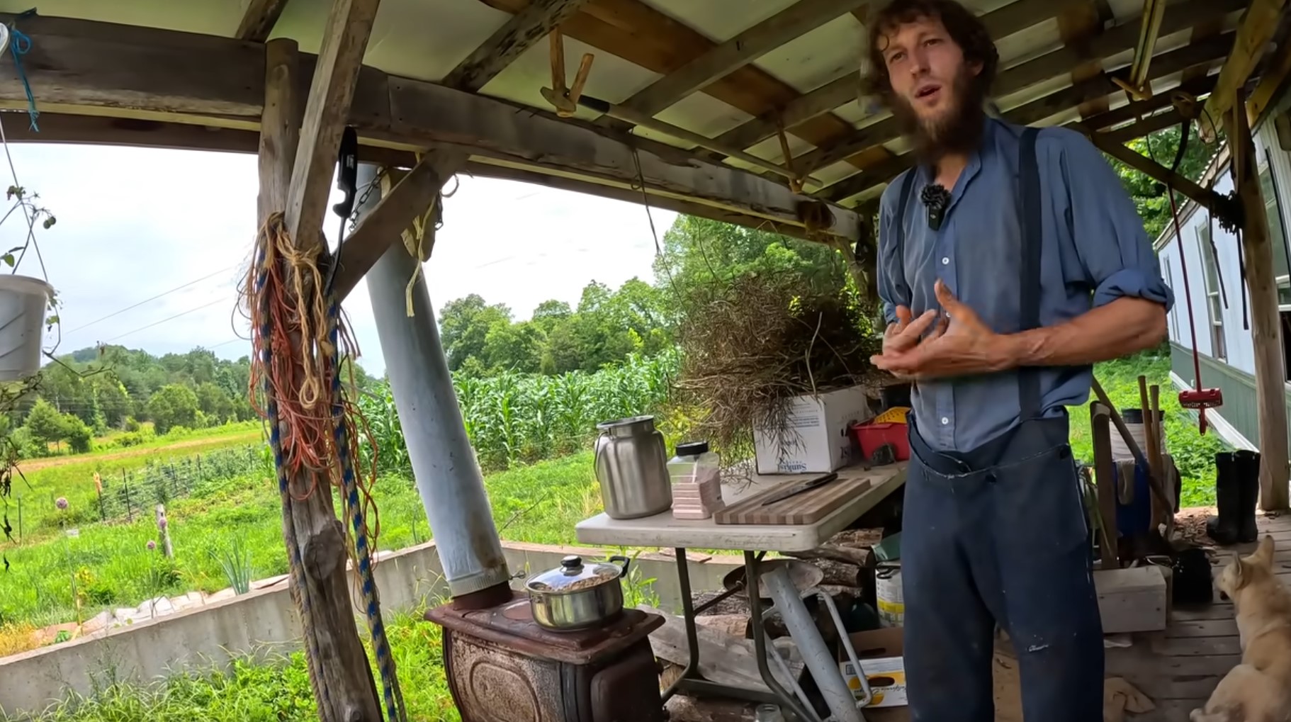 The Inspiring Journey of Titus Morris - Living Off the Grid in Appalachia | Alex Exum